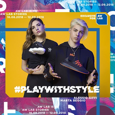 Aw Lab sui social con la brand campaign Aw Lab Generation