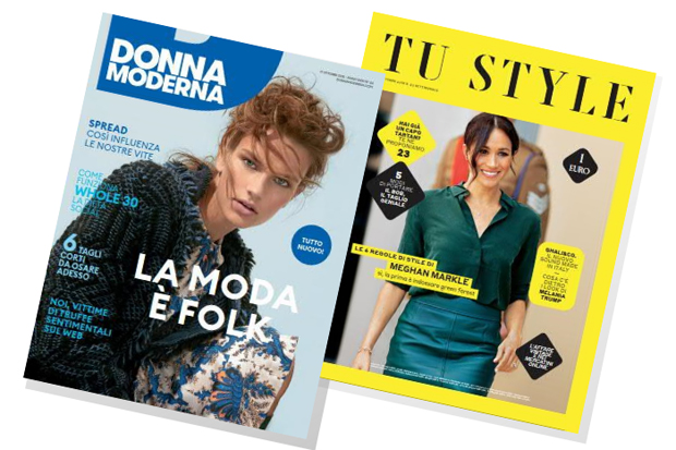 Donna Moderna e Tu Style cambiano in edicola e online. Dal web il 30% ...